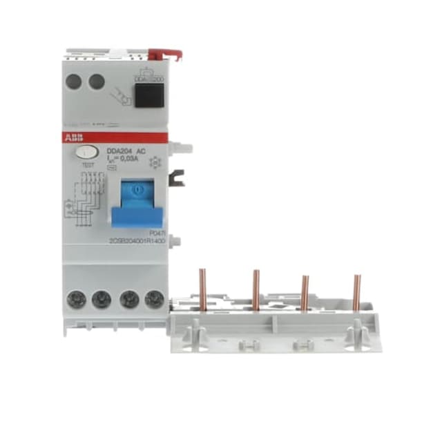 ABB - Blocco differenziale DDA204 AC 40A 30mA per dispositivo di corrente residua.
