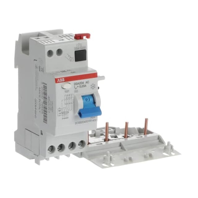ABB - Blocco differenziale DDA204 AC 40A 30mA per dispositivo di corrente residua.