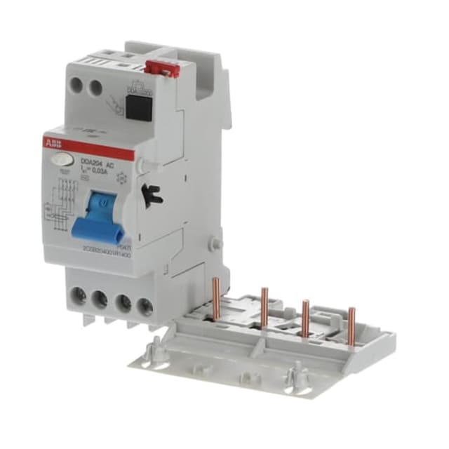 ABB - Blocco differenziale DDA204 AC 40A 30mA per dispositivo di corrente residua.