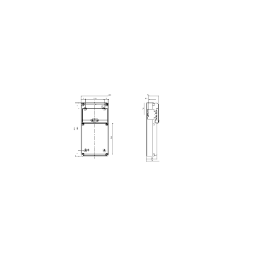 GEWISS - Q-DIN 10 MODULI - 2 FLANGE IEC 16A + 2 IEC 16/32 A - IP65 GW68003N