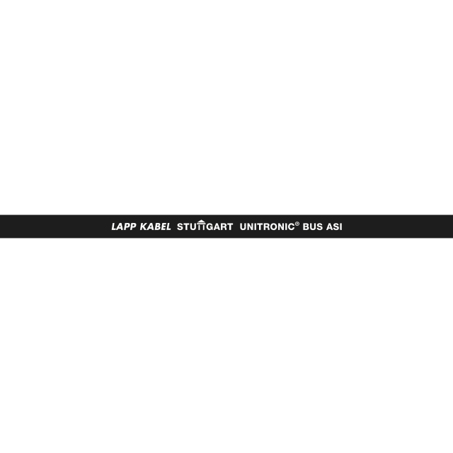 LAPP - UNITRONIC BUS ASI LD (G) BK 2X2.5 2170372